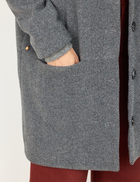 Flow coat or jacket sewing pattern paper version with free sew along video