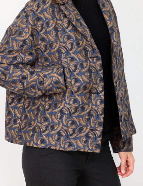 Flow coat or jacket sewing pattern paper version with free sew along video
