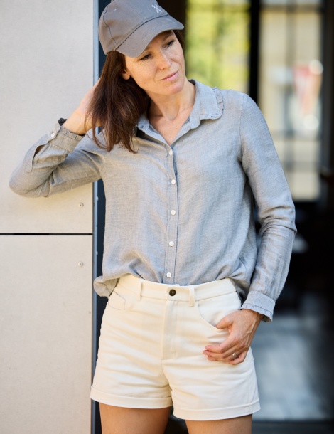 Liseron shirt sewing pattern paper version with free sew along video.