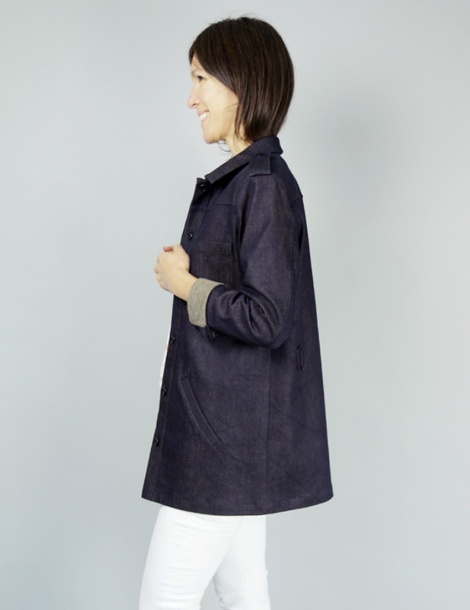 Tempo jacket sewing pattern paper version with free sew along video